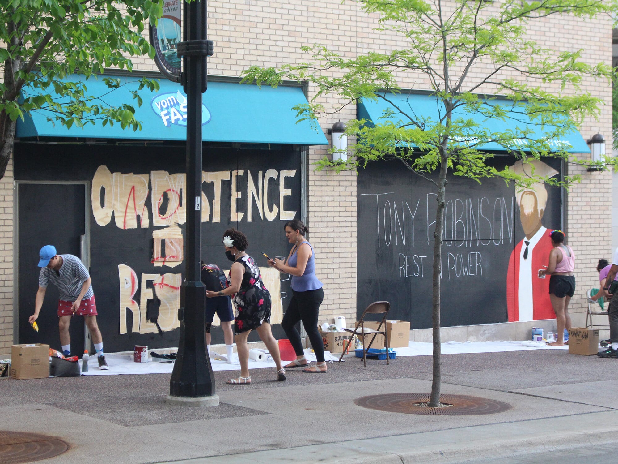 Who will have the final say over downtown Madison's protest-era murals ...