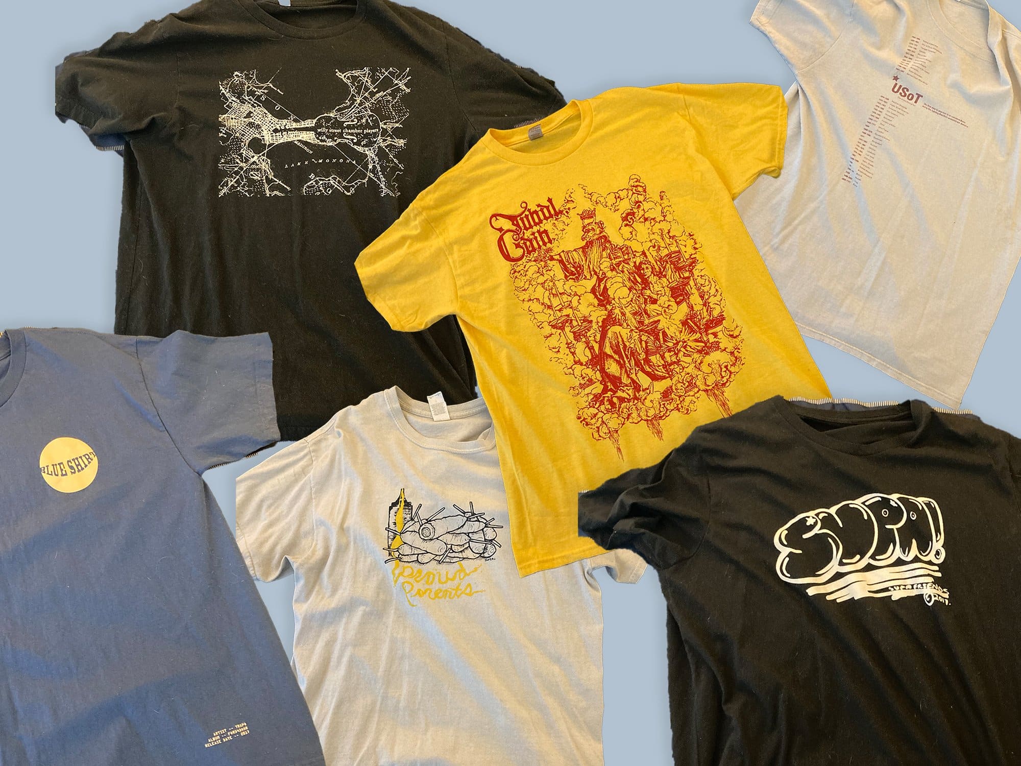 Band T-shirts I have loved and envied – Tone Madison